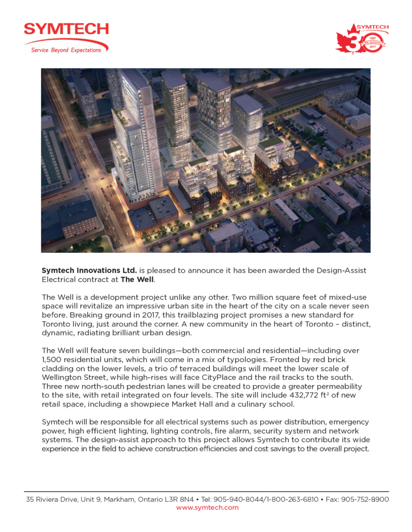 The Well - Symtech Innovations Ltd