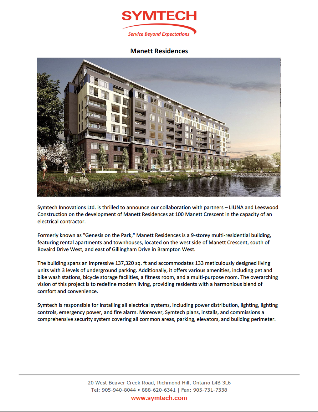 Manett Residences - Symtech Innovations Ltd